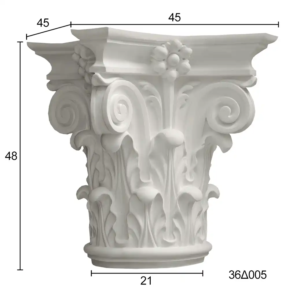 ΚΙΟΝΟΚΡΑΝΟ Σκαλιστό Δίας 48 x 45 cm - Γυψοδομική